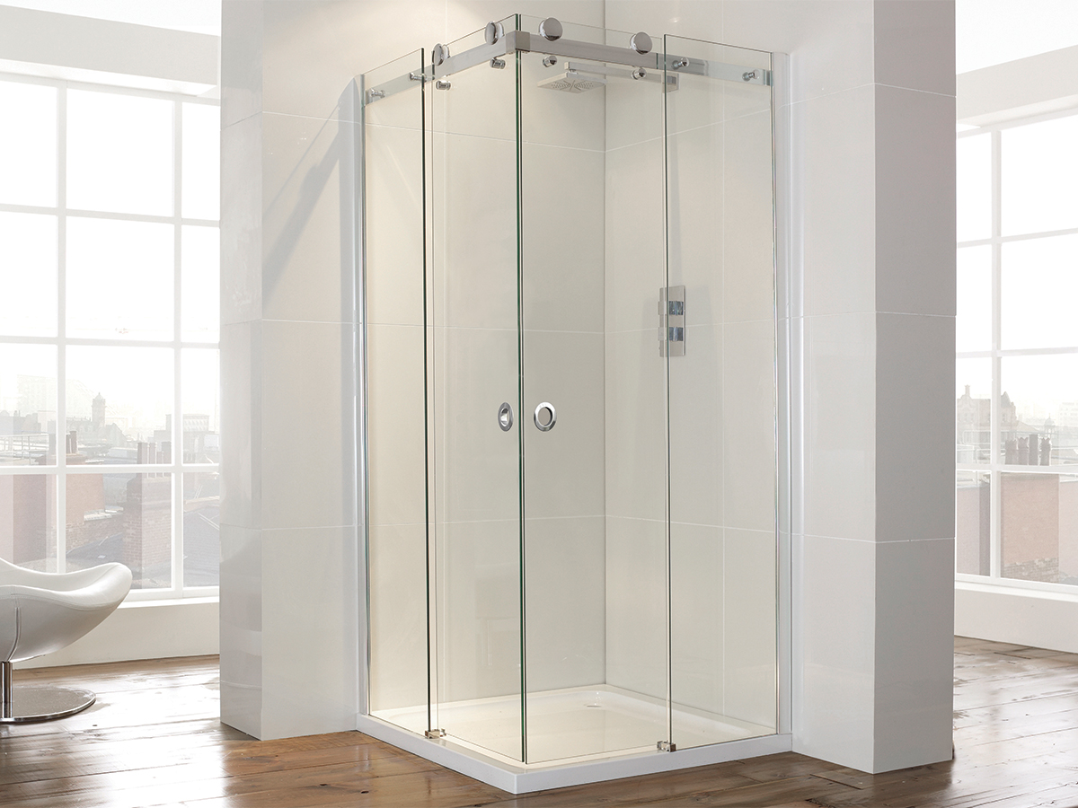 Shower Enclosure Corner Entry at Timothy Greenwell blog